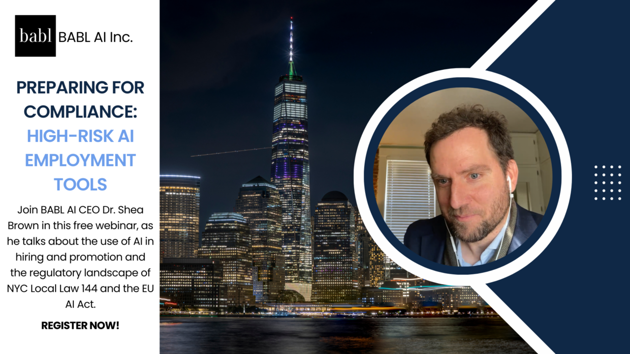 BABL AI Webinar Addresses Compliance Challenges in High-Risk AI ...