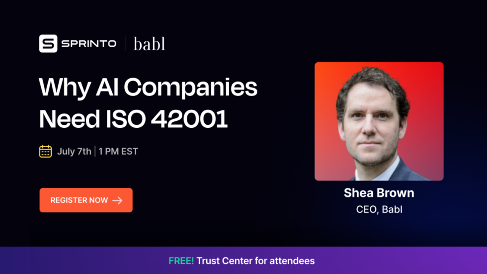 BABL AI and Sprinto to Host Live Webinar on ISO 42001 Certification and ...